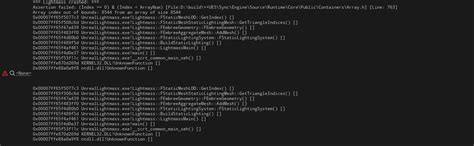 ue5 1 1 lightmass crashing error help r unrealengine