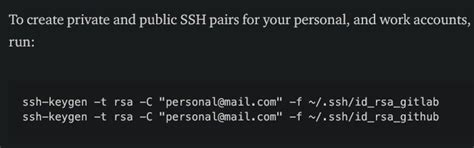 Manage Github And Gitlab Accounts On Single Machine With Ssh Keys On Mac Github Accounting