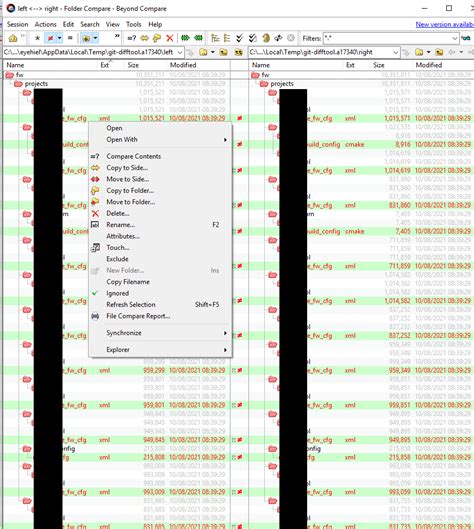 Windows Beyond Compare How To Compare All Files Shown In Folder
