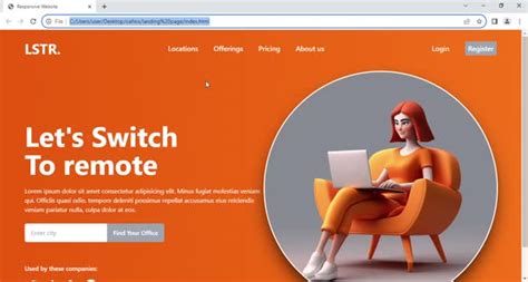 Diksha Arora On Linkedin This Viedo Code Shows The Simplw Landing Page