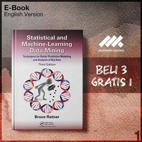 Statistical And Machine Learning Data Mining 3rd Edition Morning Store