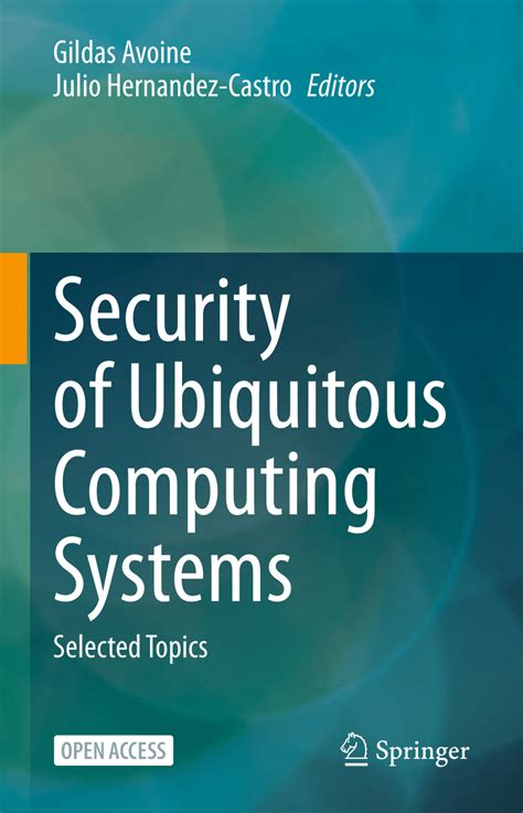 pdf security of ubiquitous computing systems selected topics