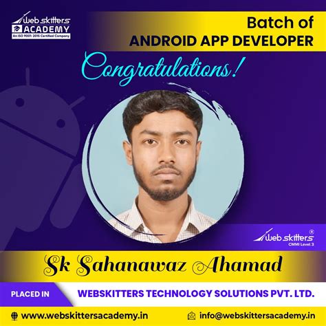 Webskitters Academy On Linkedin Webskittersacademy Androiddeveloper