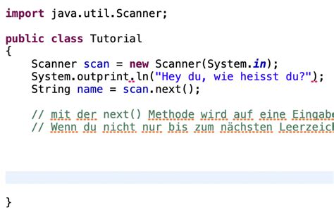 Java Eigenen Namen Speichern Programmieren
