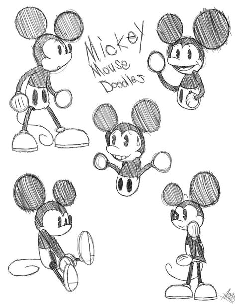 Mickey Mouse Doodles By Didun850 On Deviantart