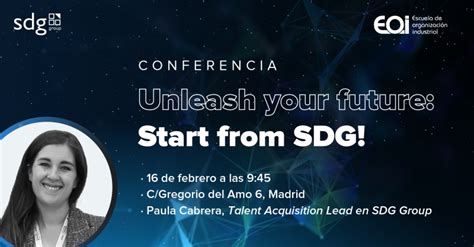 ¡os Esperamos Mañana En La Escuela De Organización Industrial Sdg Group España