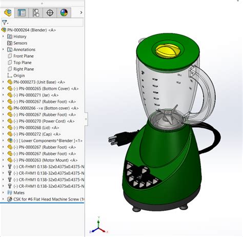 Customize SOLIDWORKS FeatureManager With Component Name