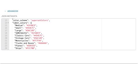 customizing chart colors with apache superset and preset preset
