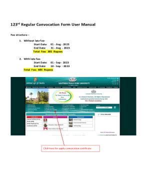 Fillable Online Apply Online For Convocation Certificate Pune University Fax Email Print PdfFiller
