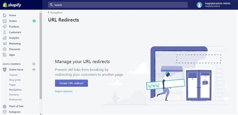 6 steps to create an url redirect on shopify avada commerce shopify