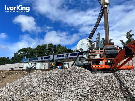 Ivor King The Piling People On Linkedin Here We Are Installing Sheet