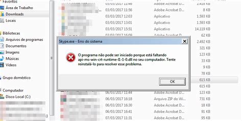 Como Resolver O Erro Api Ms Win Crt Runtime L1 1 0dll Está Faltando