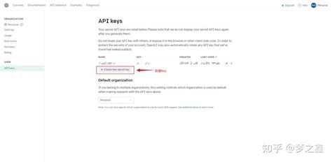 如何申请调用ChatGPT API 以及key秘钥获取方法 知乎