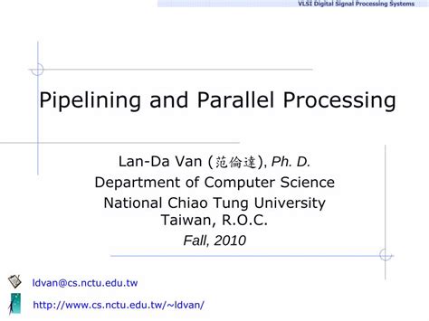 pdf pipelining and parallel processing national chiao tung tw course