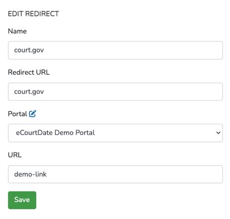 How To Create Redirect Links ECourtDate Help