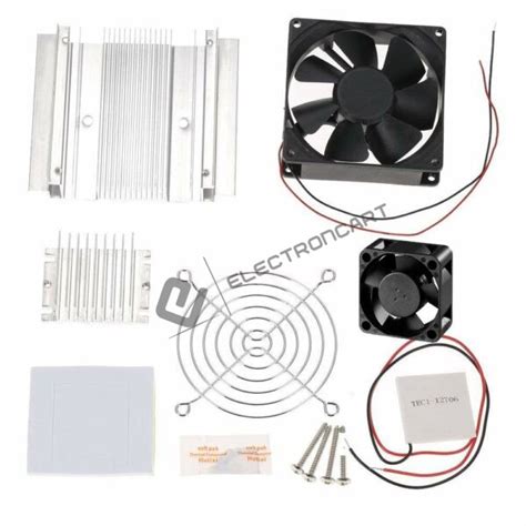 Thermoelectric Peltier Refrigeration Cooling System DIY Kit Electroncart