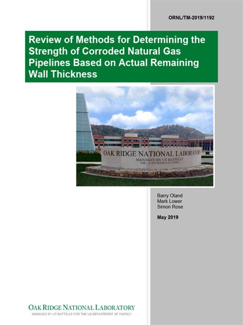 Strength Of Corroded Pipeline Pdf Fracture Strength Of Materials