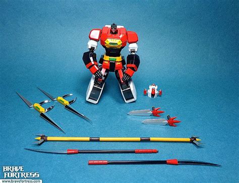 Soul Of Chogokin Gx 83 Full Action Tosho Daimos Brave Fortress