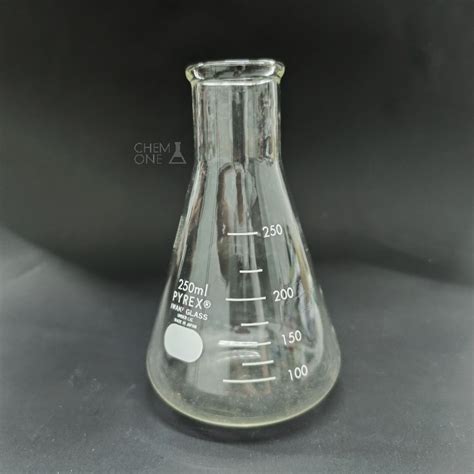 Conical Flask Erlenmeyer Flask Narrow Mouth Iwaki Pyrex 250ml Shopee Malaysia
