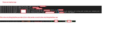 Issues With Vpn Site To Site From Sophos Firewall To Cisco Asa Discussions Sophos Firewall
