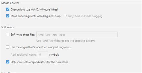 Hard Soft Wrap On Type Paste IDEs Support IntelliJ Platform