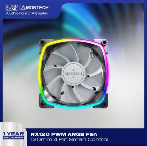 Montech ARGB Fans Computers Tech Parts Accessories Computer Parts On Carousell