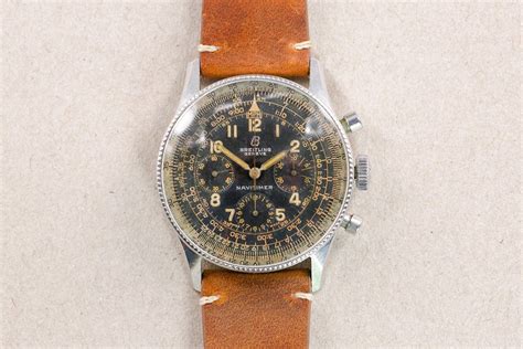 Breitling 806 Navitimer Cursive B Logo Exceptionally Rare Vintage 1956 — O R O L O G I U M