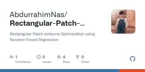 Github Abdurrahimnasrectangular Patch Antenna Optimization Rectangular Patch Antenna