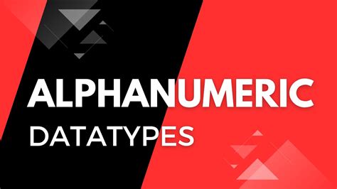 Oracle Sql Alphanumeric Data Types Oracle Sql Fundamentals Youtube