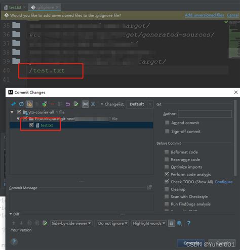 idea如何设置git忽略对某些文件或文件夹的版本追踪 java 脚本之家