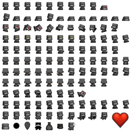 2d Robot Game Assets