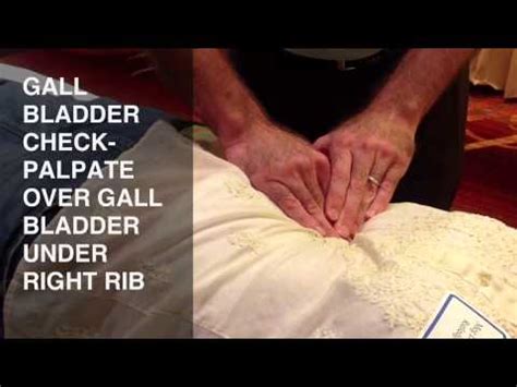 Murphy S Web Test For Gall Bladder Test By Georgia Nutritionist YouTube