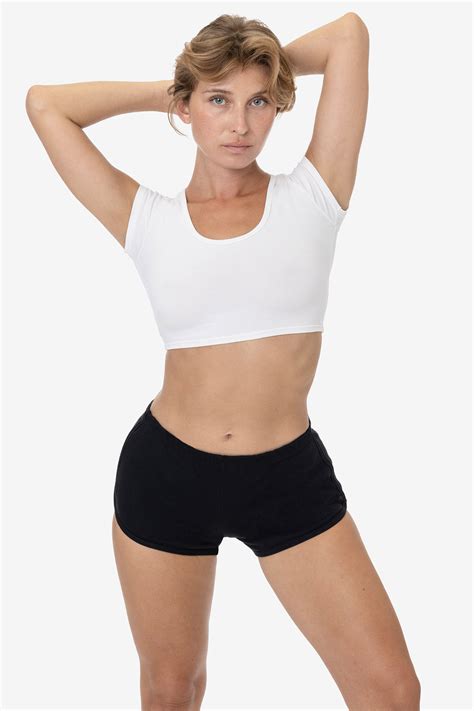 73001 Interlock Running Shorts Los Angeles Apparel