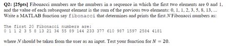 Solved Q2 25pts ﻿fibonacci Numbers Are The Numbers In A