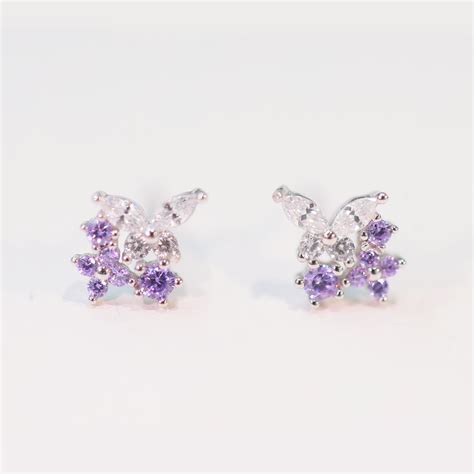 버터플라이 귀걸이 에이블리