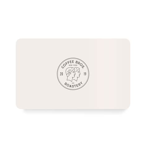 Coffee Bros T Card