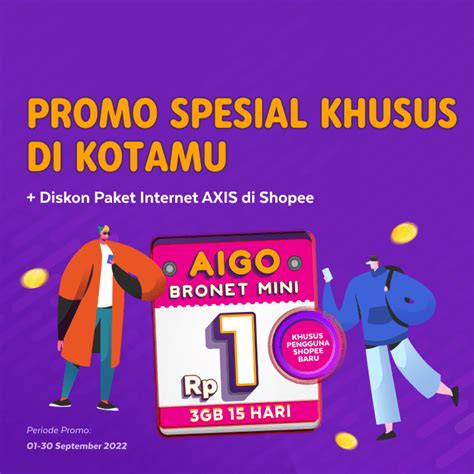 Promo Paket Data Paling Hemat Axis