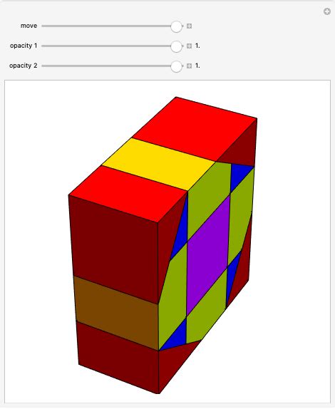 Dissecting A Cube Into A Rectangular Solid With A Square Base Wolfram