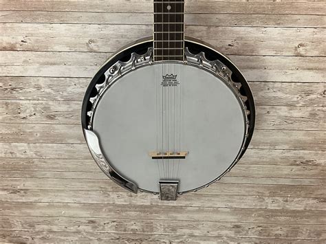 Used Lotus 5 String Banjo Reverb