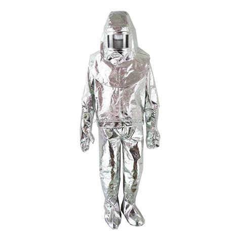 500 Degree Fireman Suit Heat Resistance Aluminum Foil Professional Fire