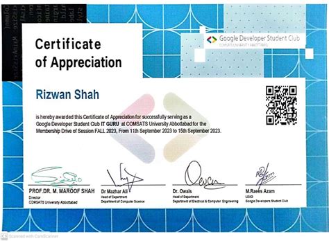 Rizwan Shah On Linkedin Gdsc Appreciation