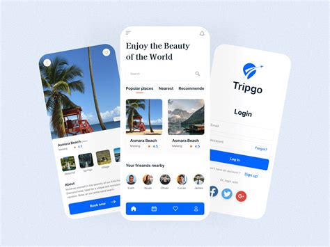 Travel Agency Mobile Apps Design On Behance
