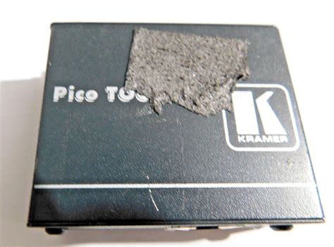 Used Kramer Pico Tools Pt 571hdcp Dvi Line Transmitter Power Supply Tested Working Ubbthreads