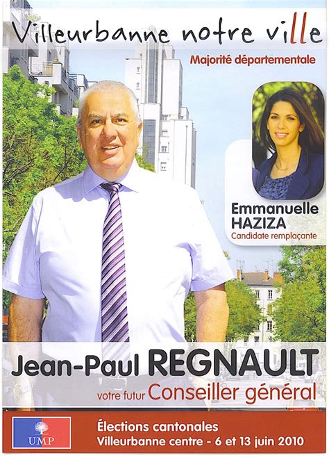 Jean Paul Regnault Candidat Ump De La Majorité Départementale Comité De Soutien