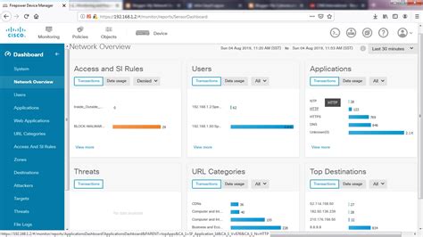 My Network Security Journal Cisco Ftd Dashboard Monitoring And Reporting Via Fdm
