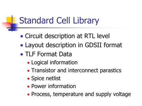 Ppt Ch 3 Overview Of Standard Cell Design Powerpoint Presentation Free Download Id 9234035