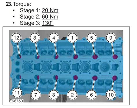 Head Bolt Torque Settings Ford Focus St Forum 55 Off