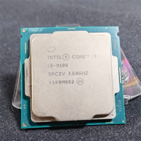 Cpu Intel Core I3 9100 3 60 Ghz 4core 4thread ซีพียู รองรับเมนบอร์ด Socket 1151 สินค้ามือสอง