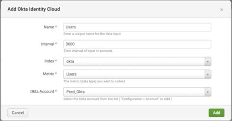 Getting Okta Data Into The Splunk Platform Splunk Lantern