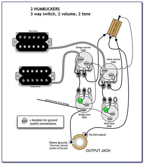 Wiring Diagram For A Single Pickup Guitar
